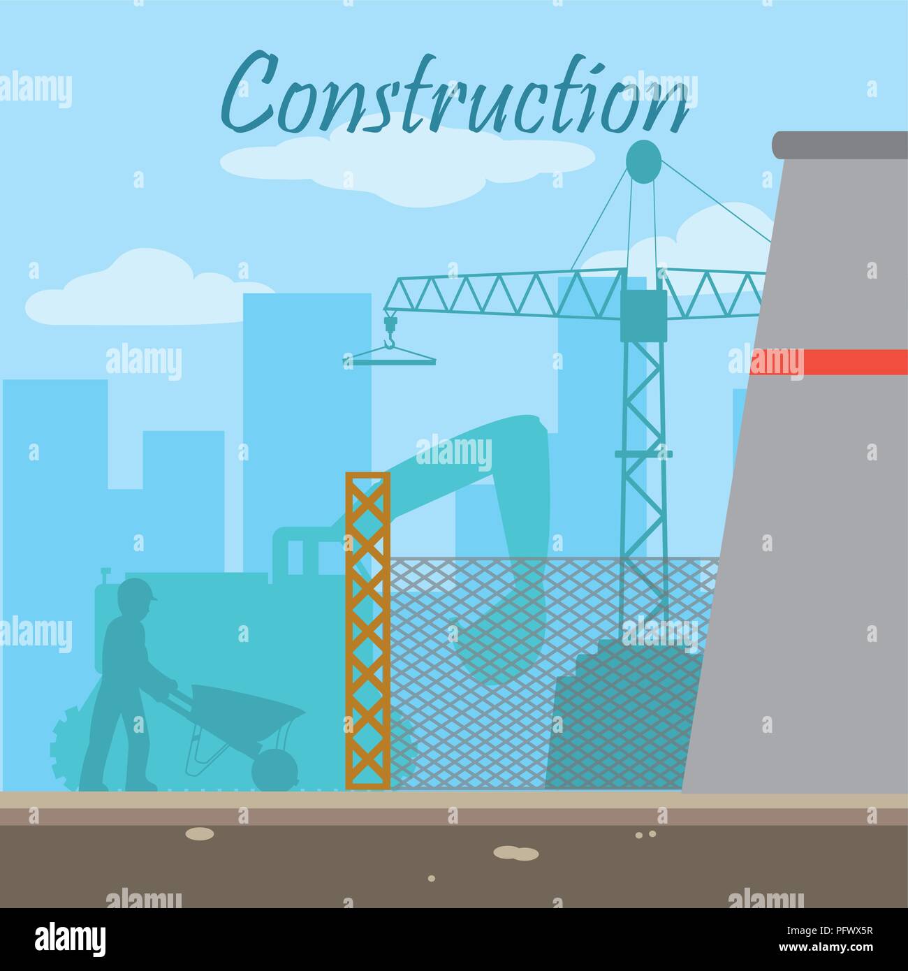 Construction zone concept Stock Vector Image & Art - Alamy