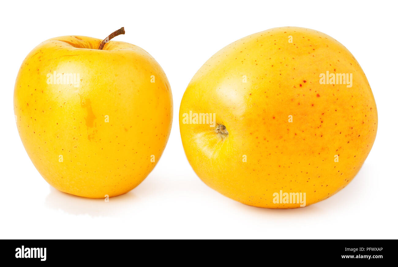 Two yellow apples hi-res stock photography and images - Alamy