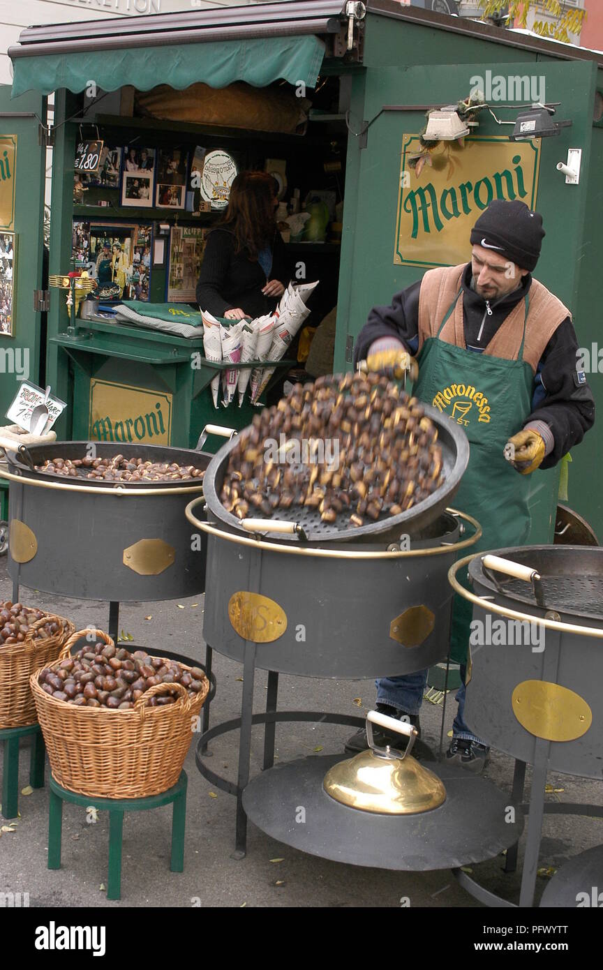 Hot chestnut hi-res stock photography and images - Alamy