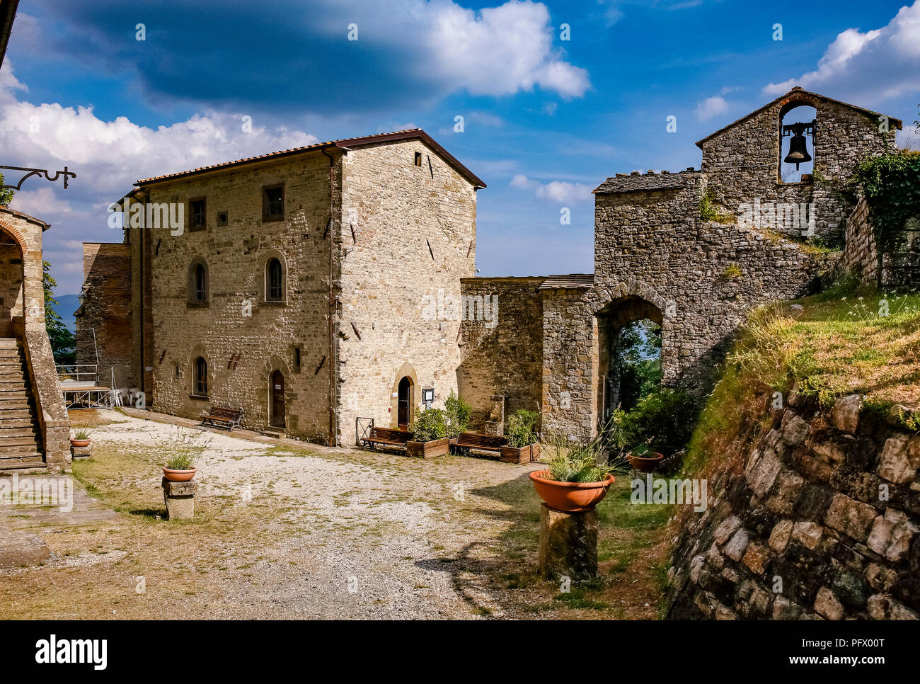 Italy Tuscany Caprese Michelangelo - Castello di Caprese - Palazzo ...