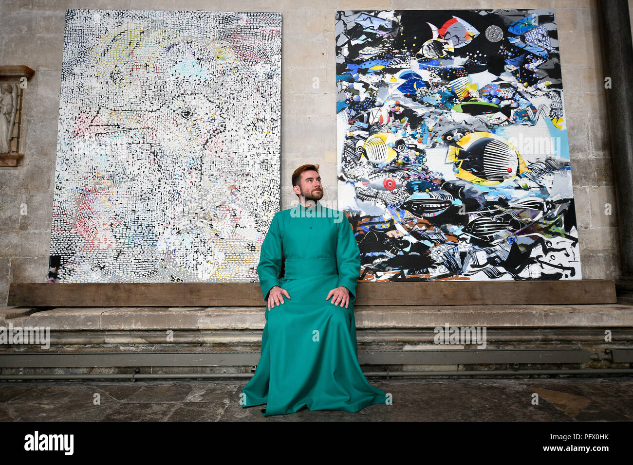 Professor stephen farthing salisbury cathedral hi-res stock photography ...