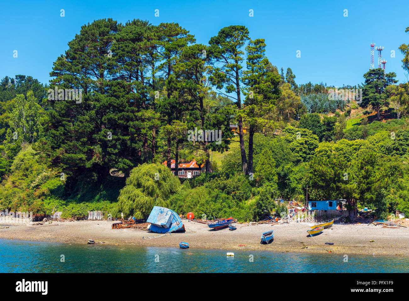 Chile landscape puerto montt hi-res stock photography and images - Alamy