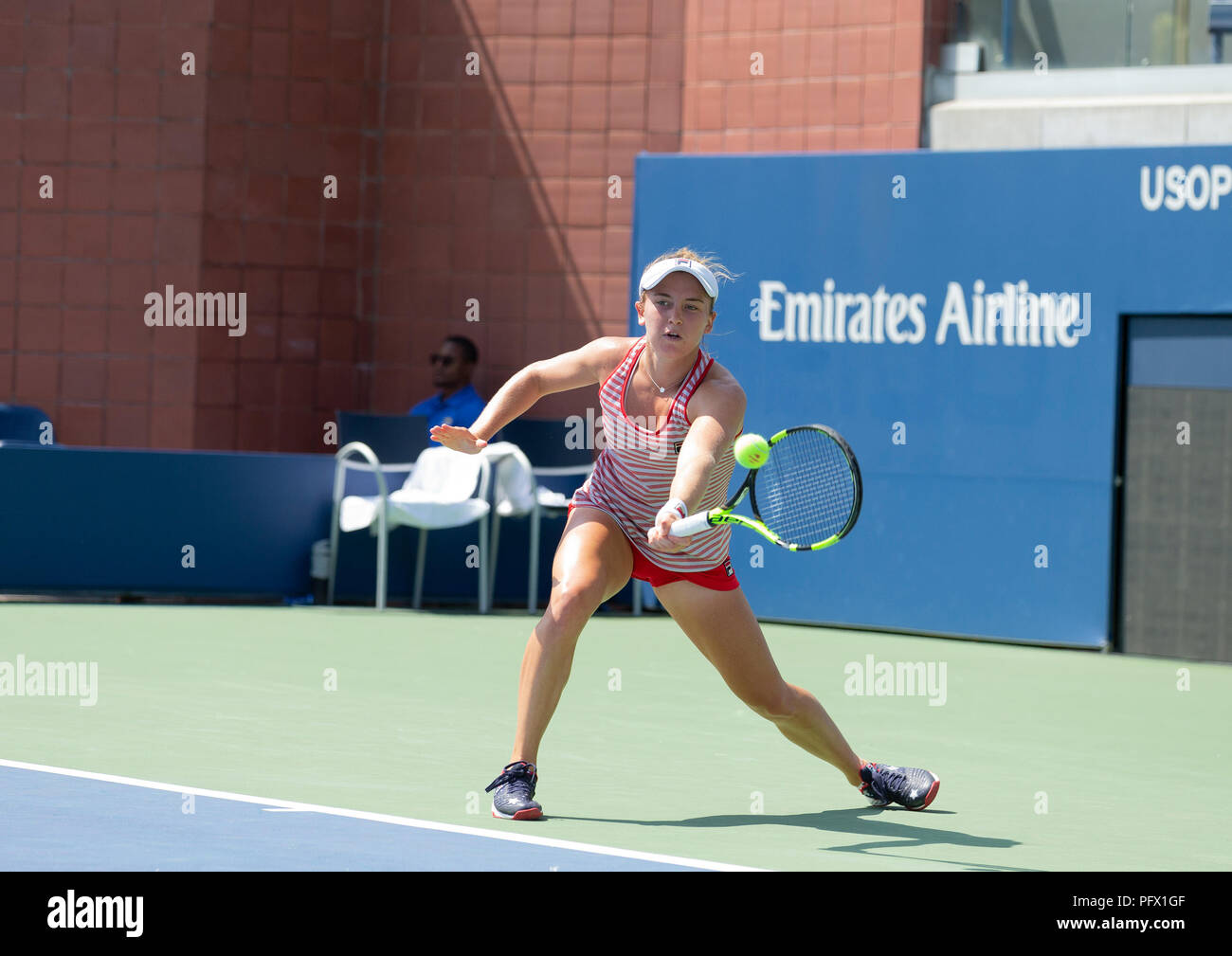New York, United States. 21st Aug, 2018. Francesca De Lorenzo of USA ...