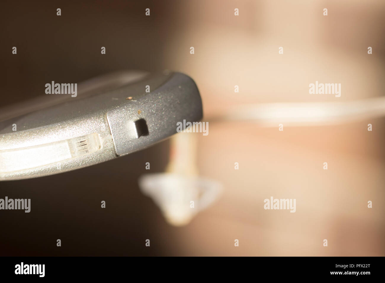 Audiophone modern high technology deafness equipment in the ear digital ...