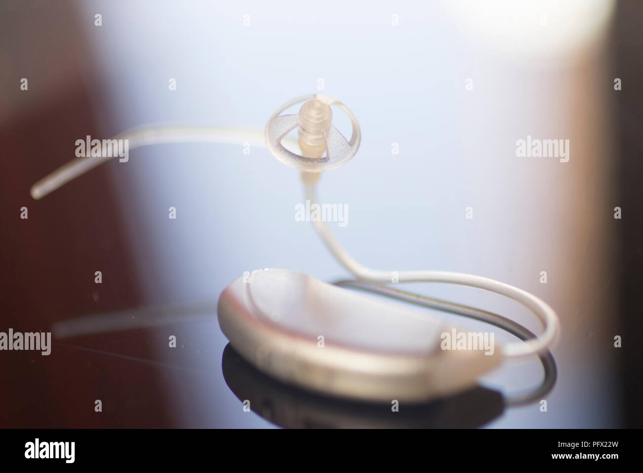 Audiophone modern high technology deafness equipment in the ear digital ...