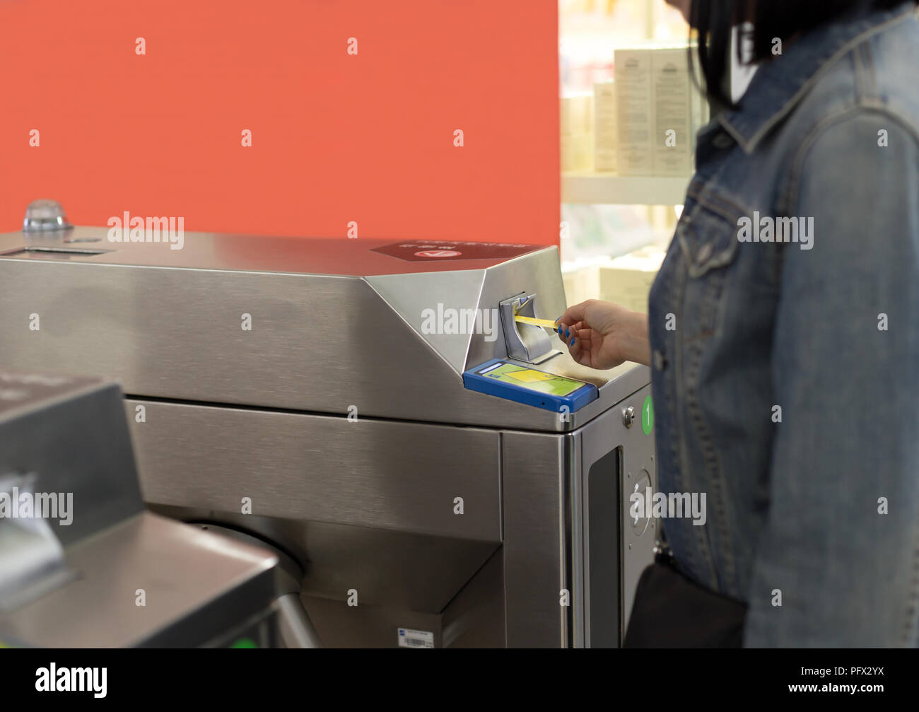 Ticket punching machine hi-res stock photography and images - Alamy