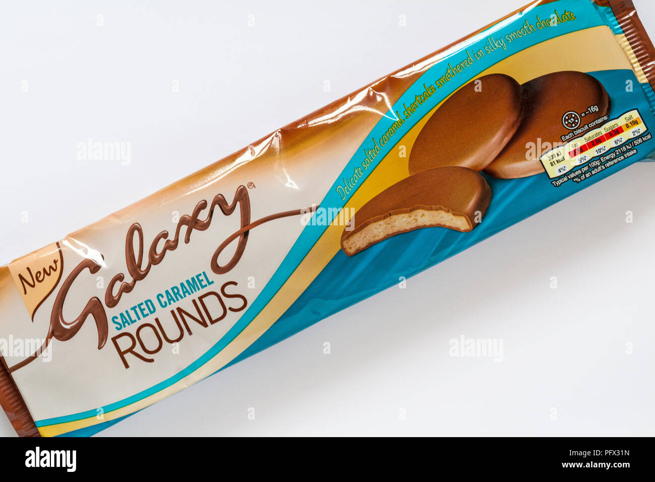 Salted caramel rounds biscuits hi-res stock photography and images - Alamy