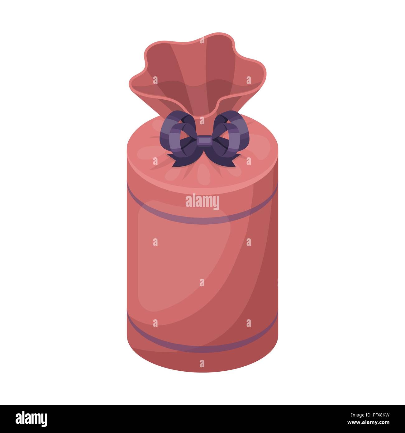 Gift wrap in the form of a huge candy in a wrapper.Gifts and ...