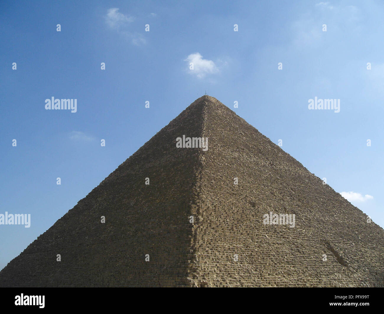 one of the pyramids in egypt archaeological site located in cairo Stock ...