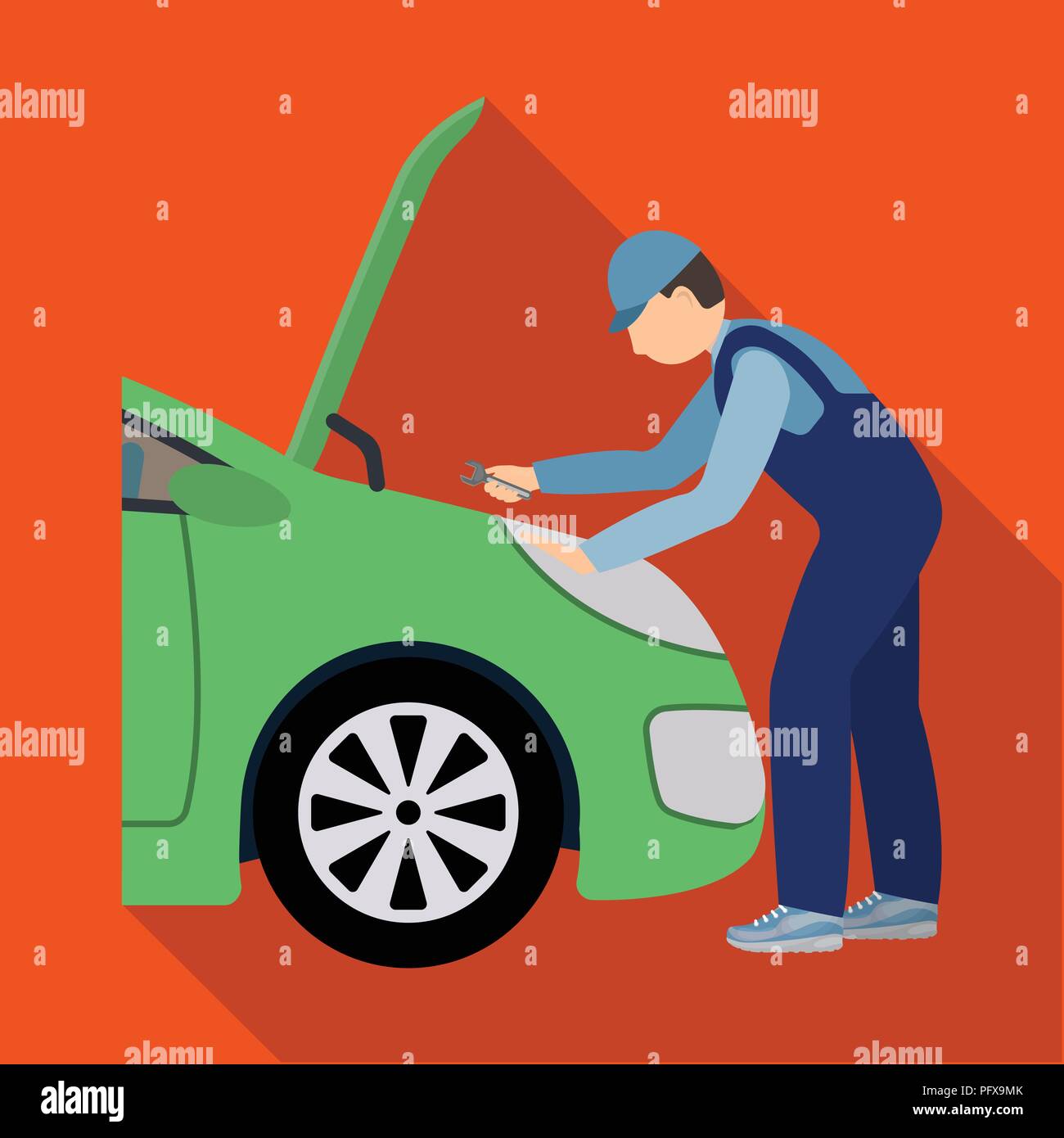 adjustment,auto,car,design,diagnostics,engine,equipment,fitter,flat ...