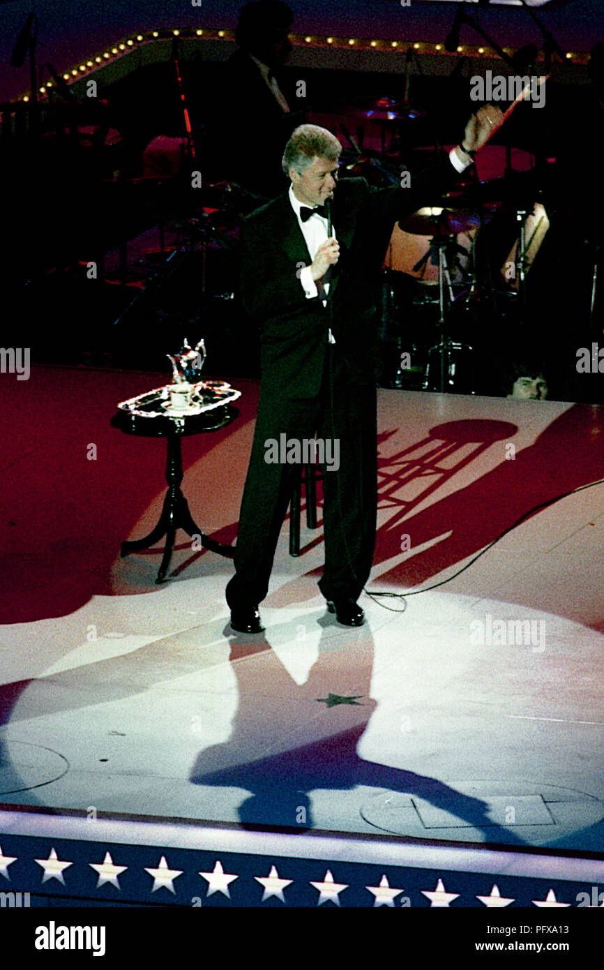 Landover Maryland, USA, January 19, 1993 President-Elect William ...