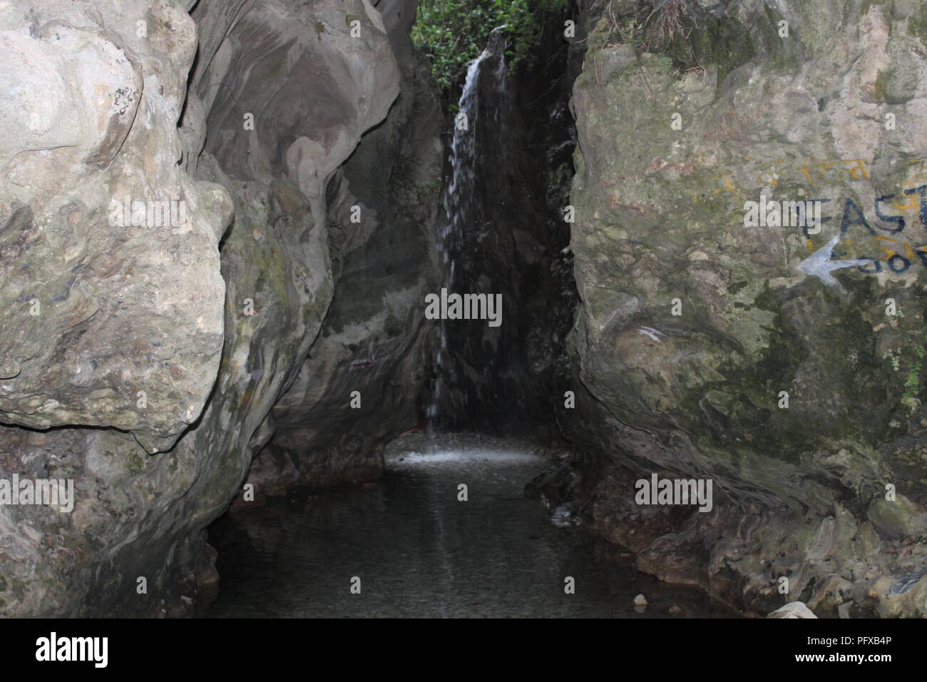 Robbers Cave Dehradun Uttarakhand Indian.Guchu pani Dehardun Stock ...