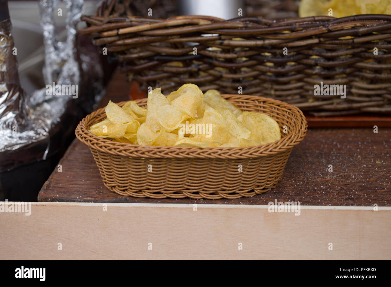 Fatty chips hi-res stock photography and images - Alamy