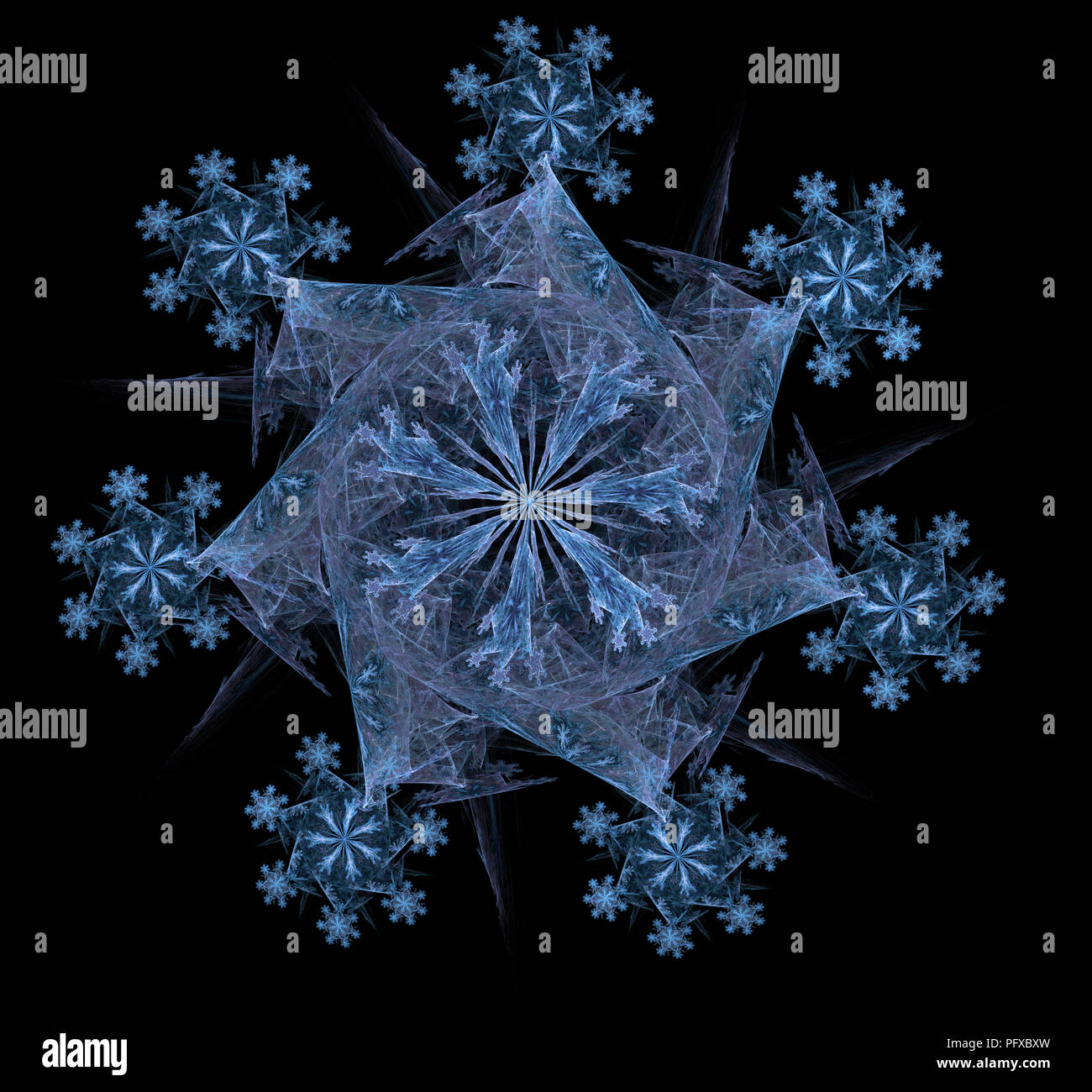 Radial figures hi-res stock photography and images - Alamy