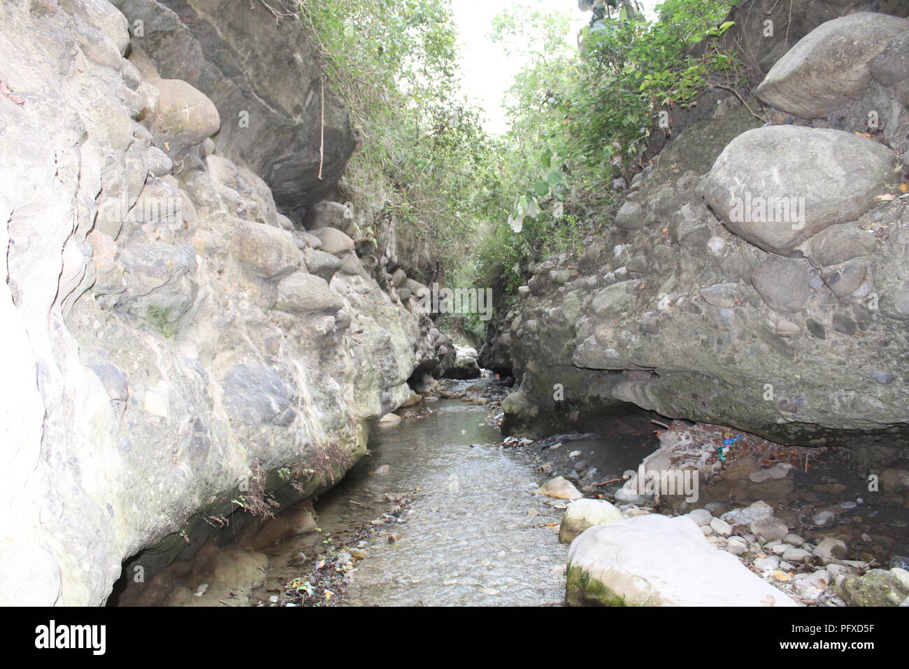 Robbers Cave Dehradun Uttarakhand Indian.Guchu pani Dehardun Stock ...