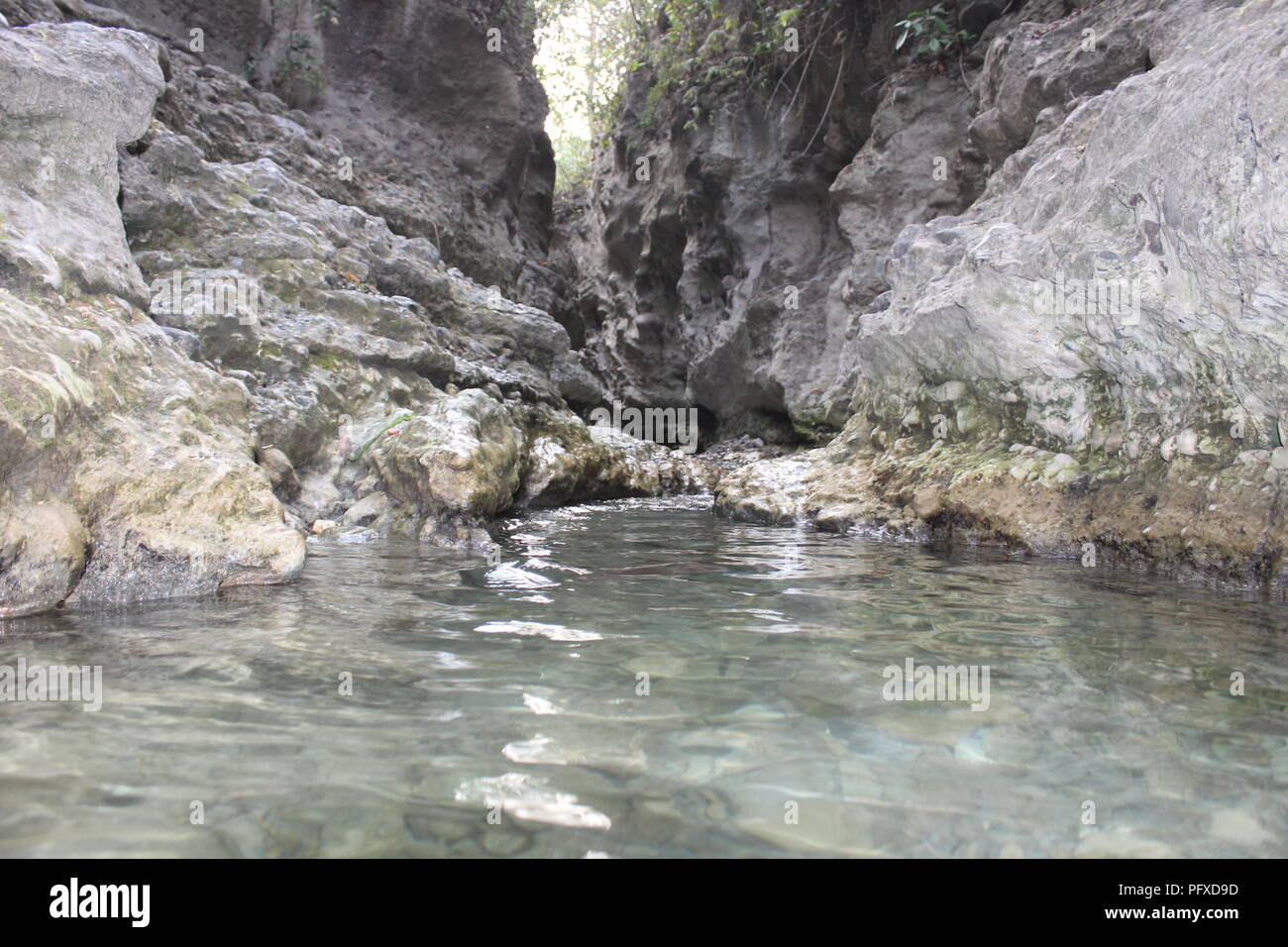Robbers Cave Dehradun Uttarakhand Indian.Guchu pani Dehardun Stock ...