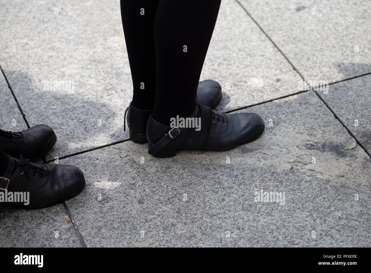 Irish dancers legs hi-res stock photography and images - Alamy