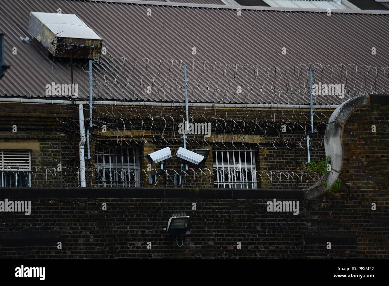 A general view of HMP Pentonville, north London. The prison, one of ...