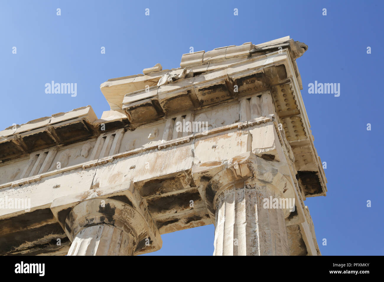 The Parthenon at the Acropolis in Athens, Greece Stock Photo - Alamy