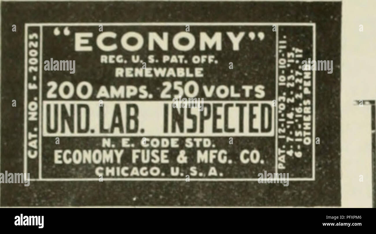 The image shows the details of an economy renewable fuse, which offers ...