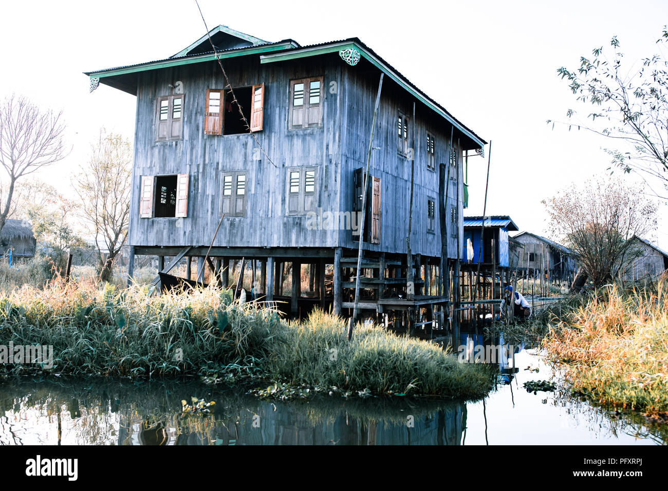 an old village with old houses Stock Photo - Alamy