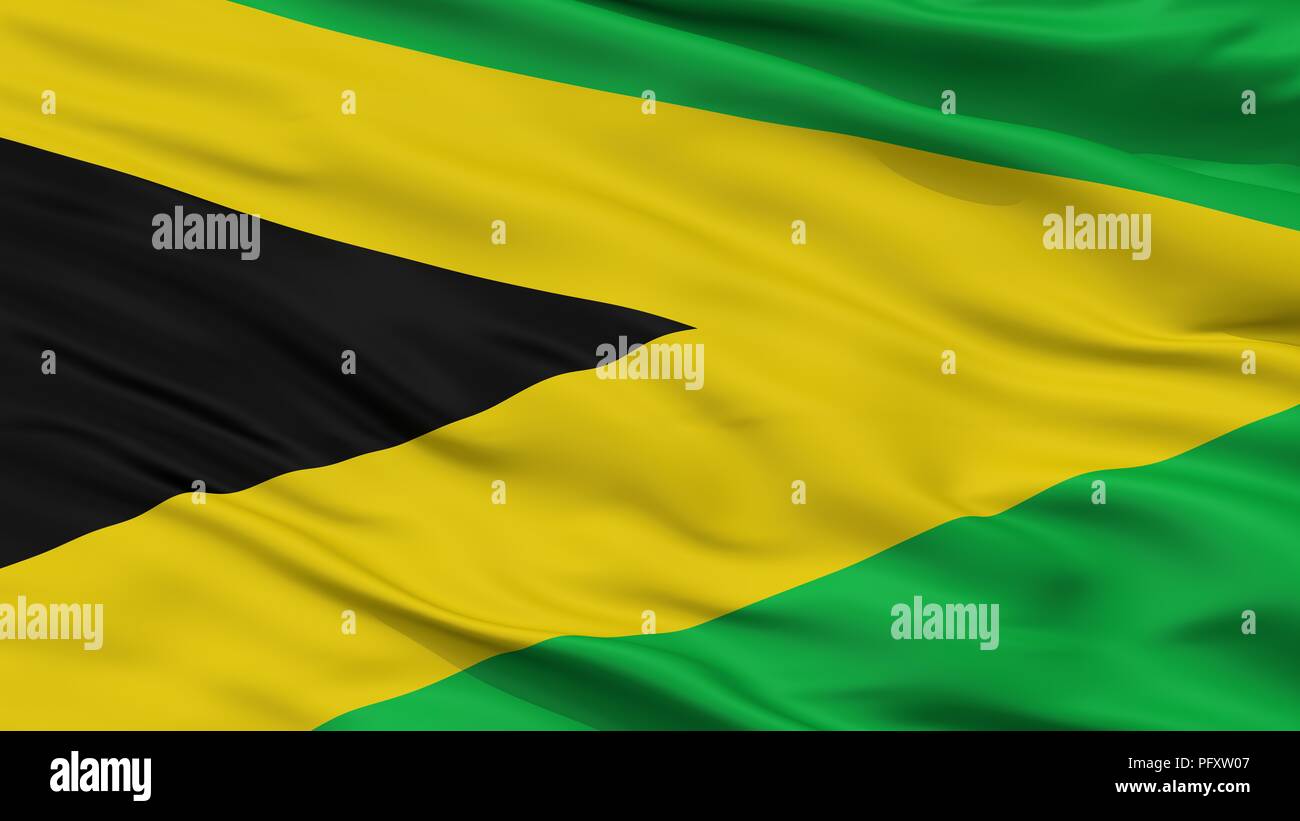 Tibu City Flag, Colombia, Norte De Santander Department, Closeup View ...