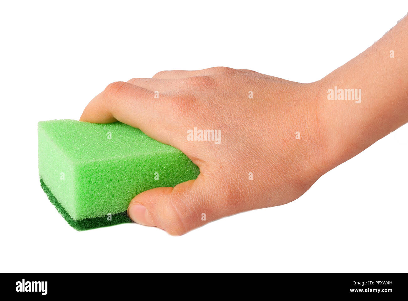 Wash dishes hand washing Cut Out Stock Images & Pictures - Alamy