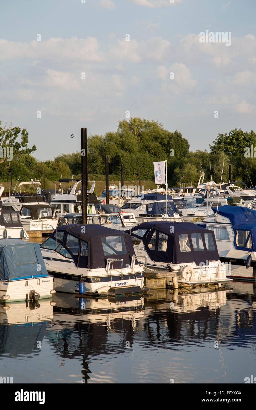 Tingdene Marina; Upton upon Severn; England; UK Stock Photo - Alamy