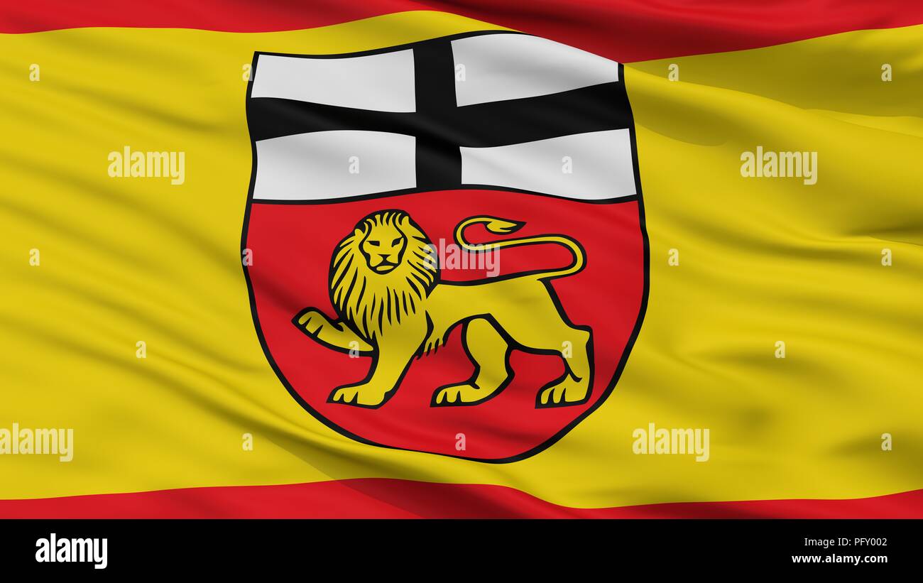 Bonn City Flag, Germany, Closeup View Stock Photo - Alamy