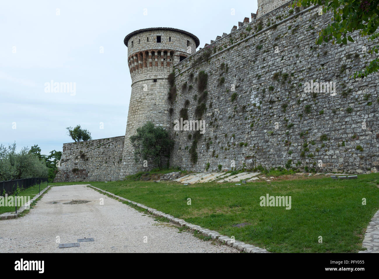 Brescia castle hi-res stock photography and images - Alamy