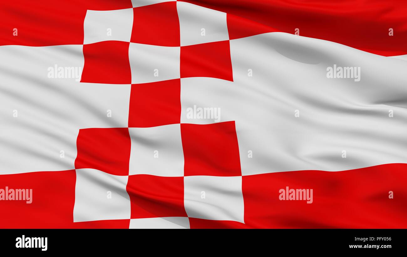 Hamm City Flag, Germany, Closeup View Stock Photo - Alamy