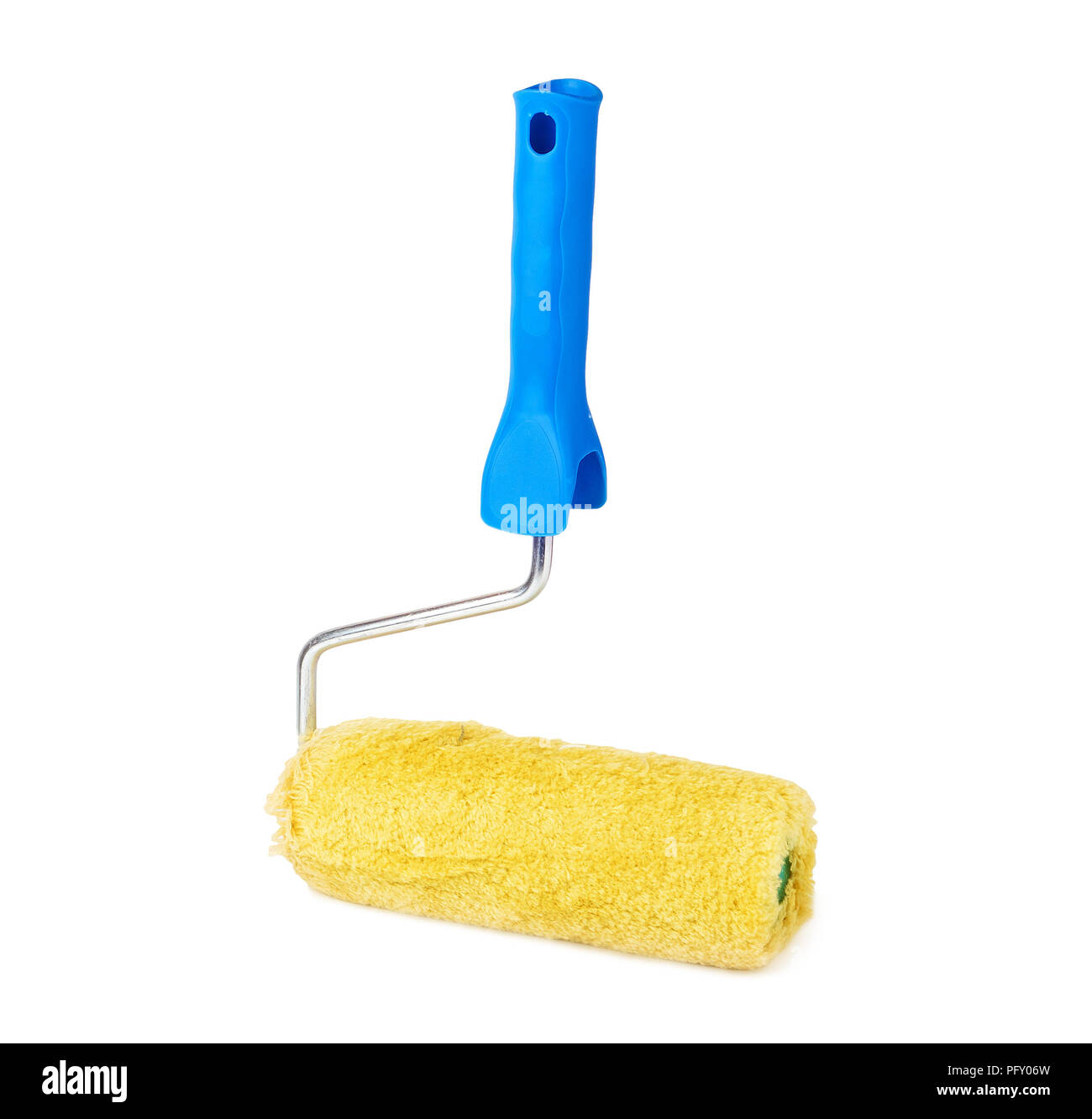 roller for painting on a white background Stock Photo - Alamy