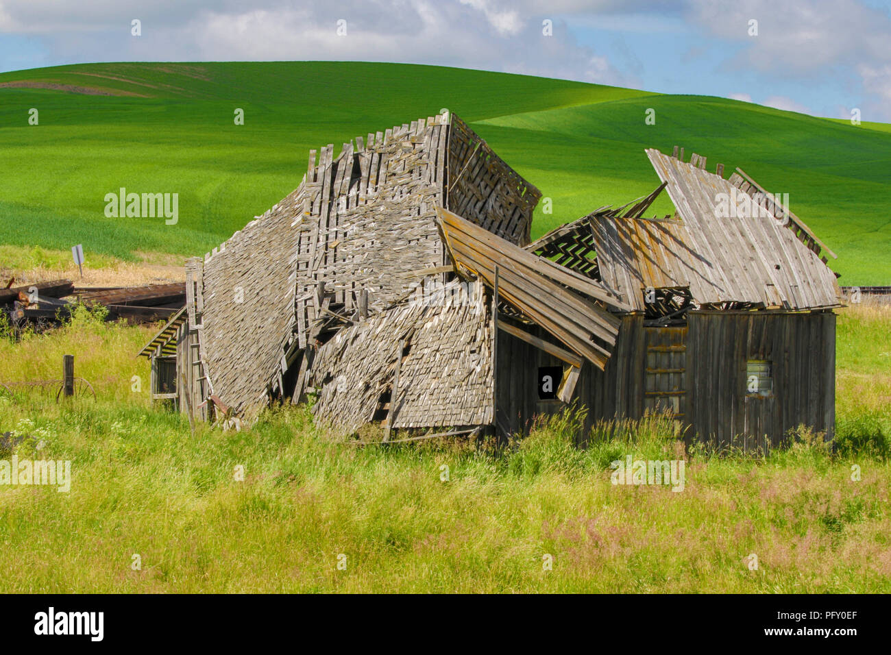 Abandoned farm house palouse hi-res stock photography and images - Alamy