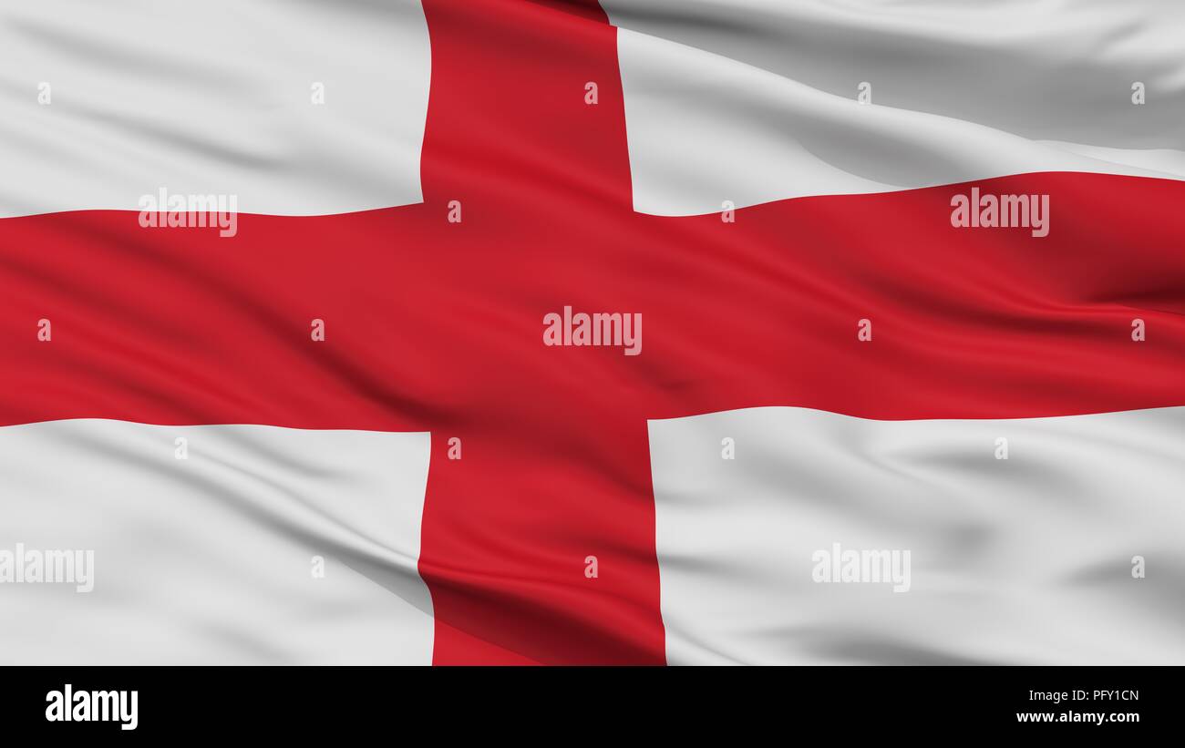3d flag of genoa hi-res stock photography and images - Alamy