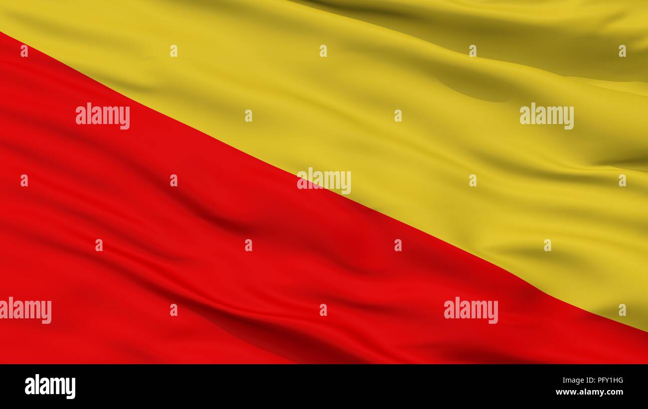 3d flag of the palermo city hi-res stock photography and images - Alamy