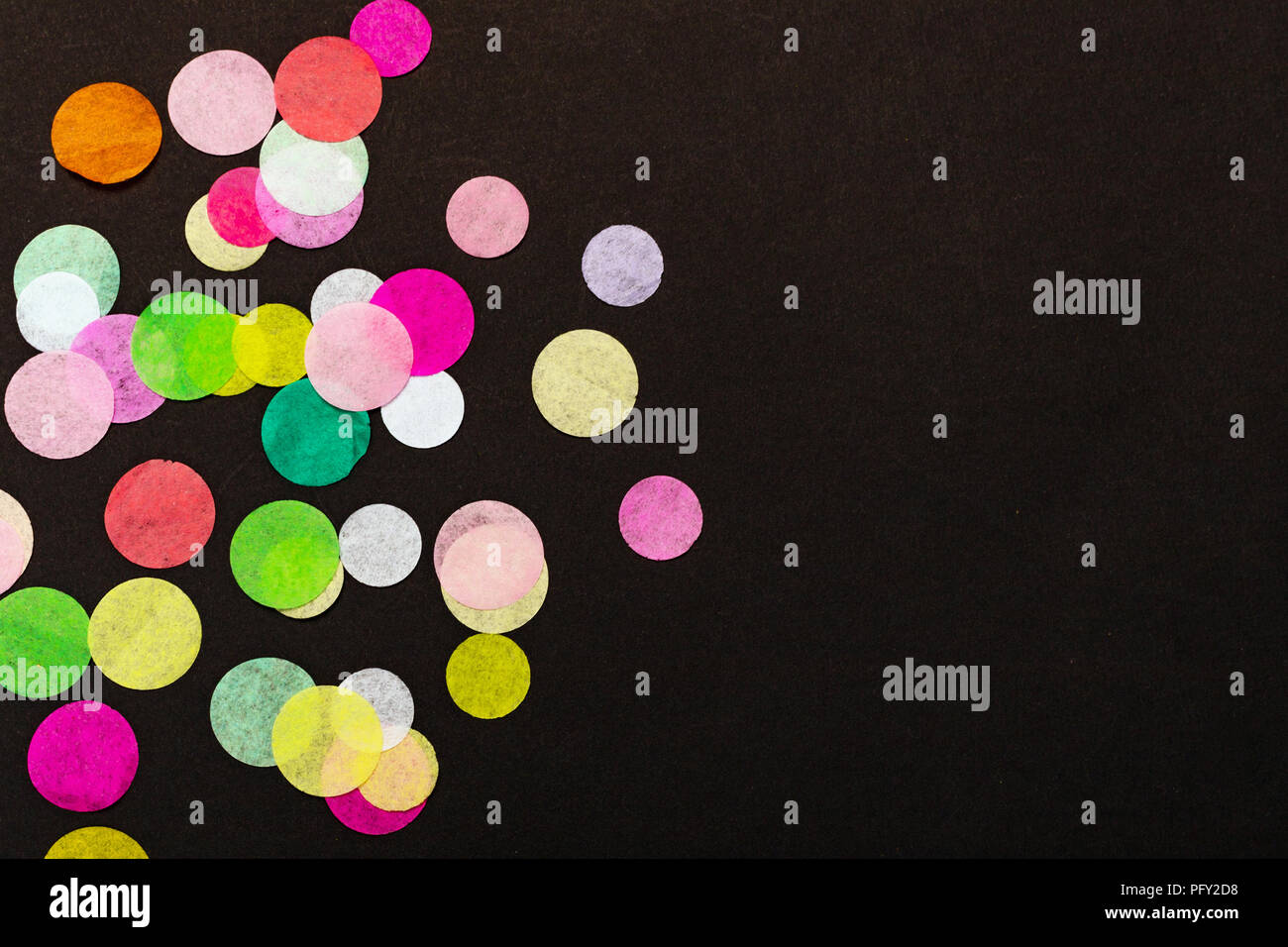 Scattered colorful dots hi-res stock photography and images - Alamy