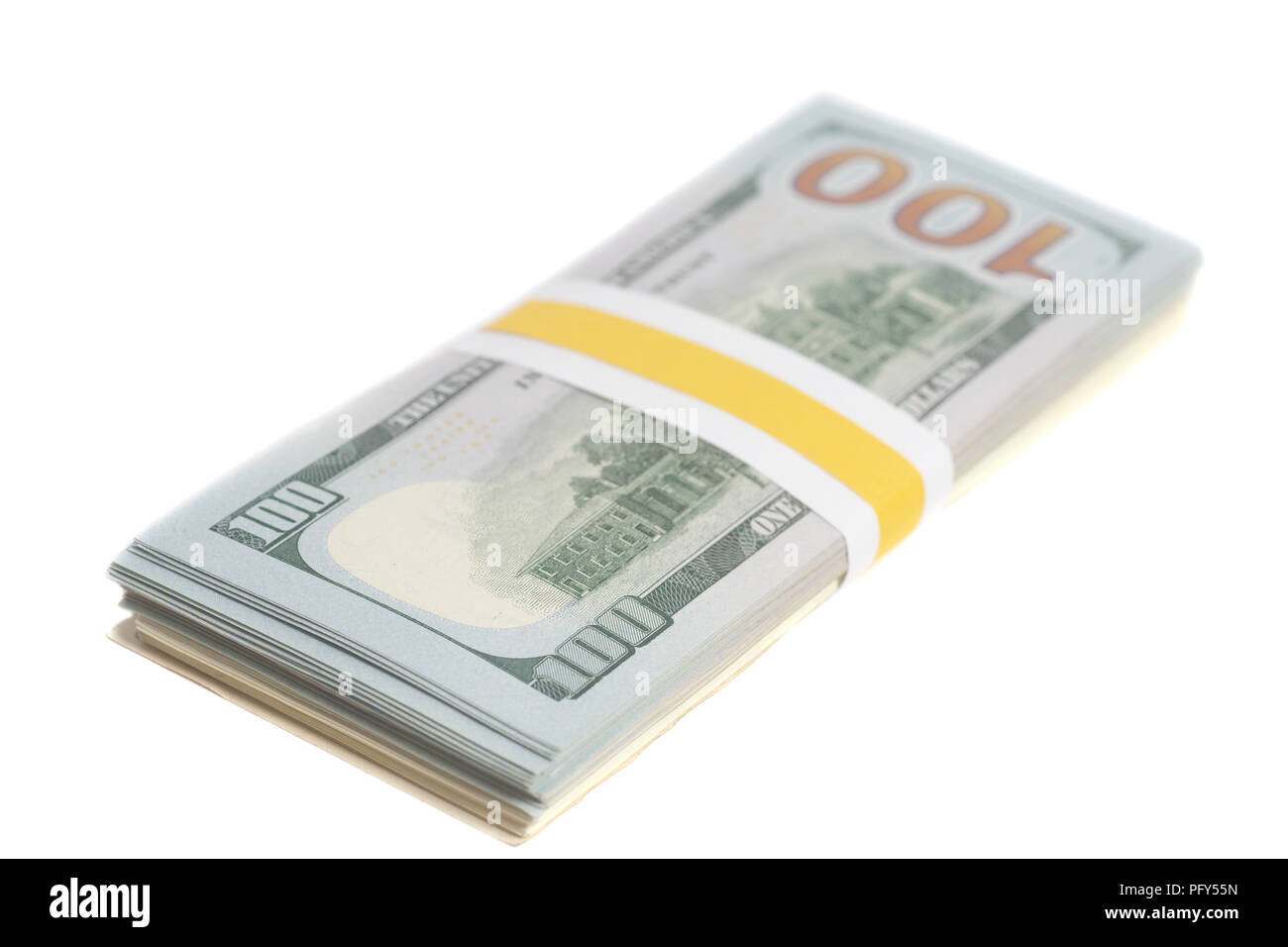 Hundred dollar bills tape hi-res stock photography and images - Alamy