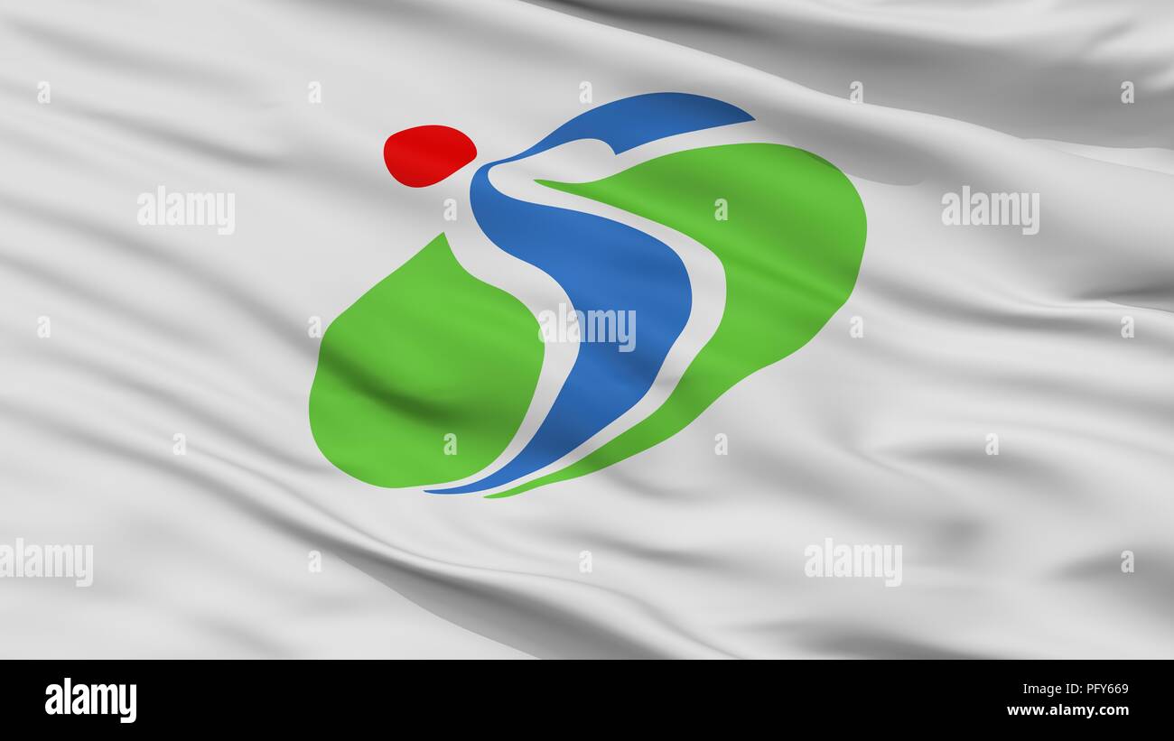 Shibetsu flag hi-res stock photography and images - Alamy