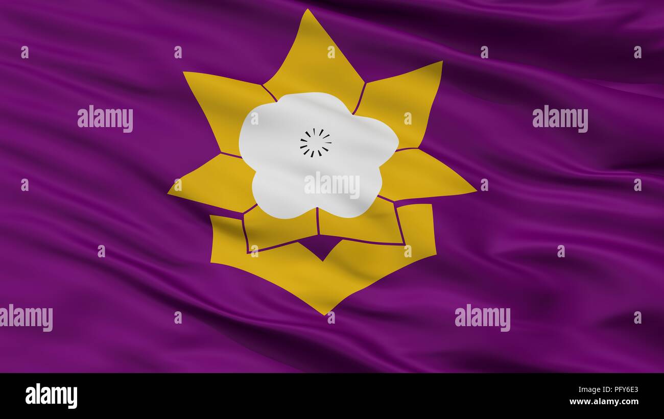 Saga prefecture flag hi-res stock photography and images - Alamy