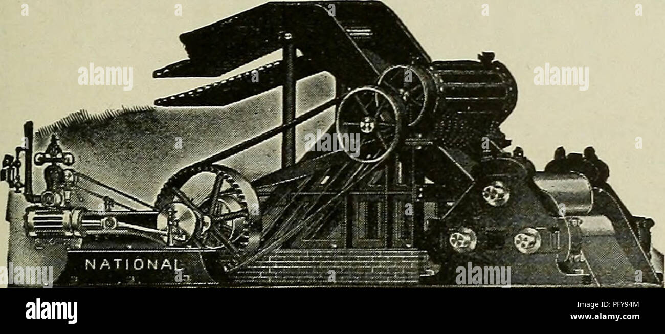 Description of the use and advantages of the 'National' cane shredders ...