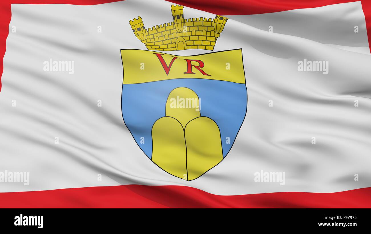 Victoria City Flag, Malta, Gozo Island, Closeup View Stock Photo - Alamy