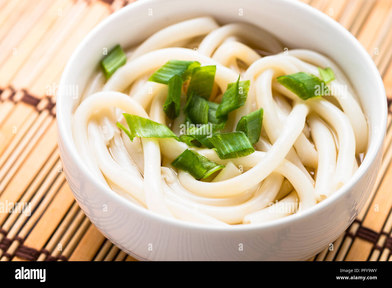 The udon noodles Stock Photo - Alamy