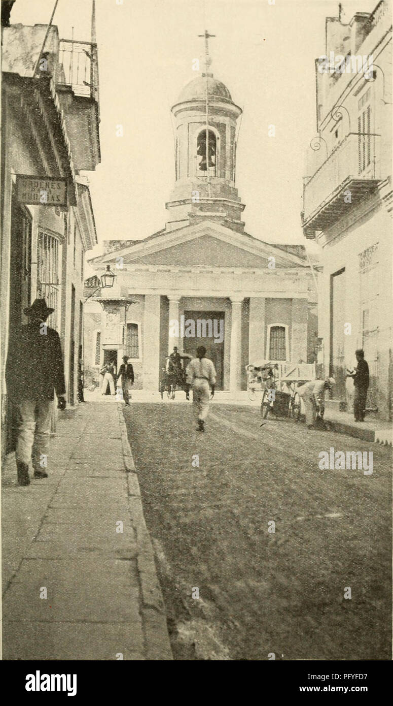 This illustration from the Cuba Review captures one of Havana’s ancient ...