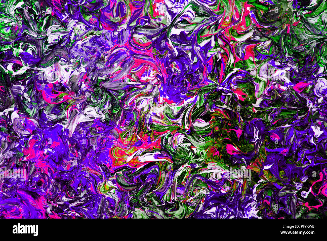 Colourful oil painting wallpaper hi-res stock photography and images ...