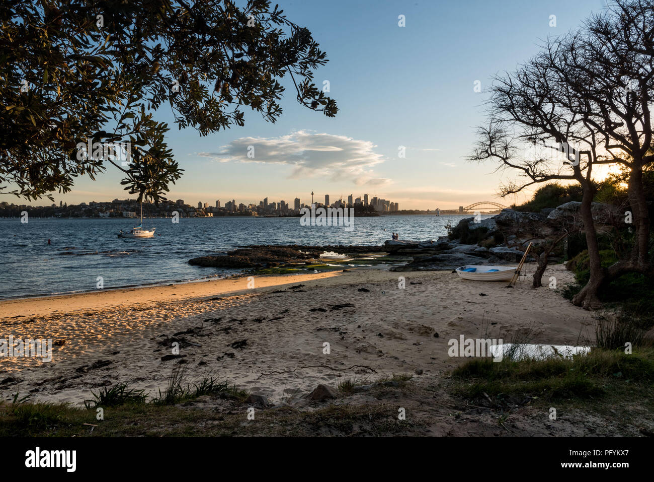 Milk Beach Sydney Australia photo by rhiannon hopley Stock Photo - Alamy