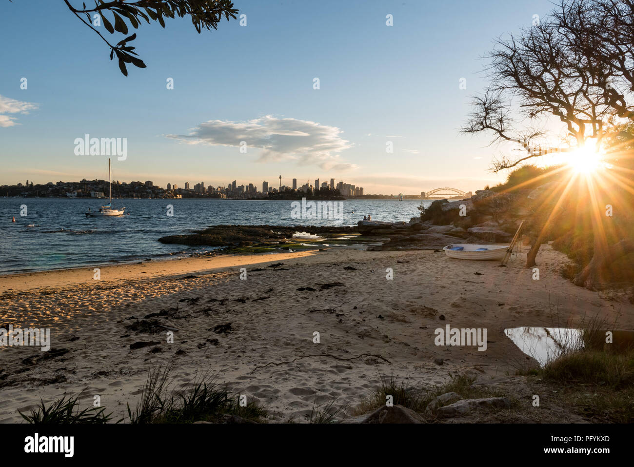 Milk Beach Sydney Australia photo by rhiannon hopley Stock Photo - Alamy