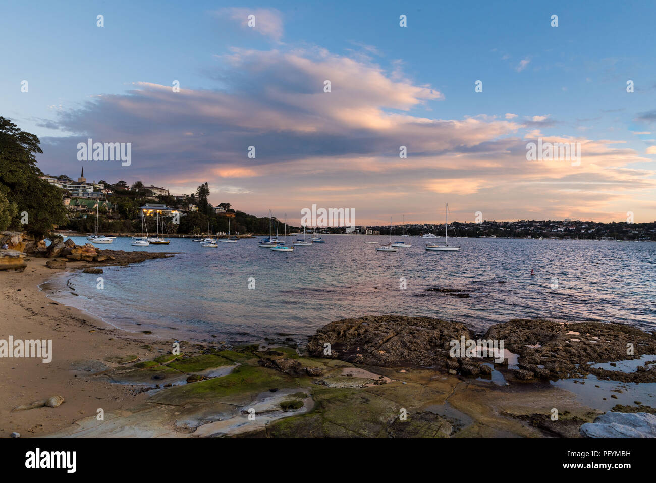 Milk Beach Sydney Australia photo by rhiannon hopley Stock Photo - Alamy