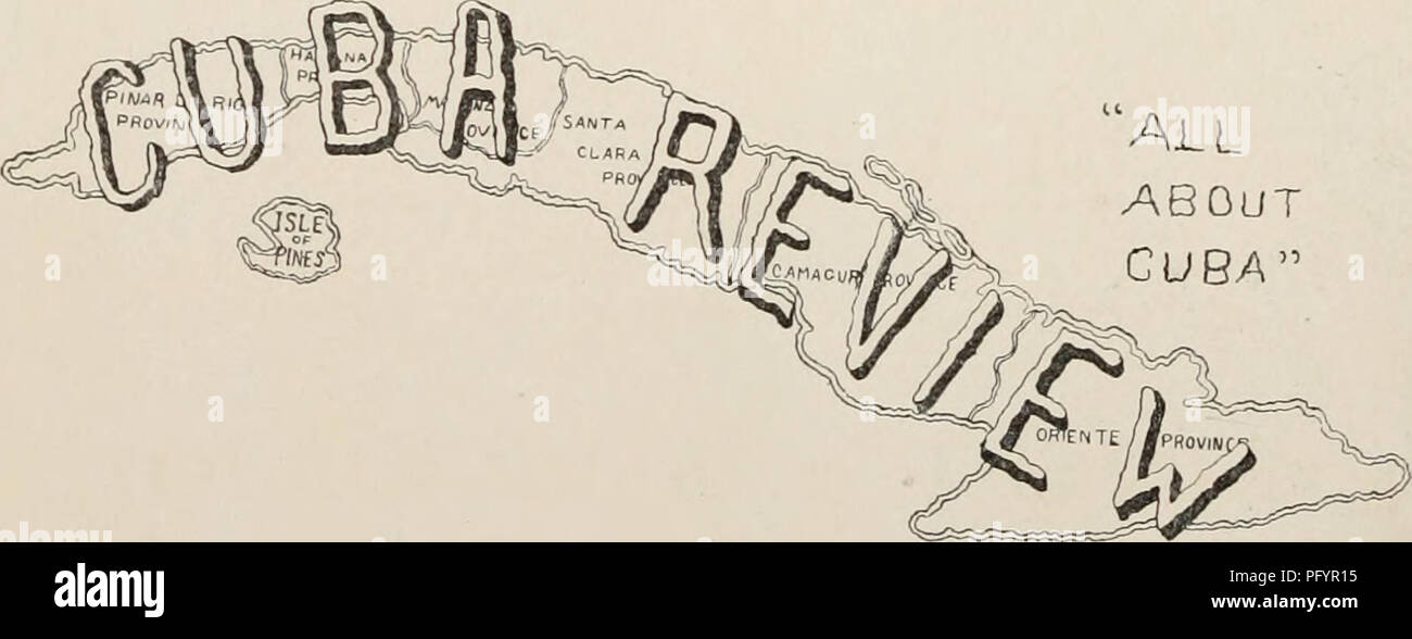 The Cuba Review is a periodical that covers the island’s industries ...