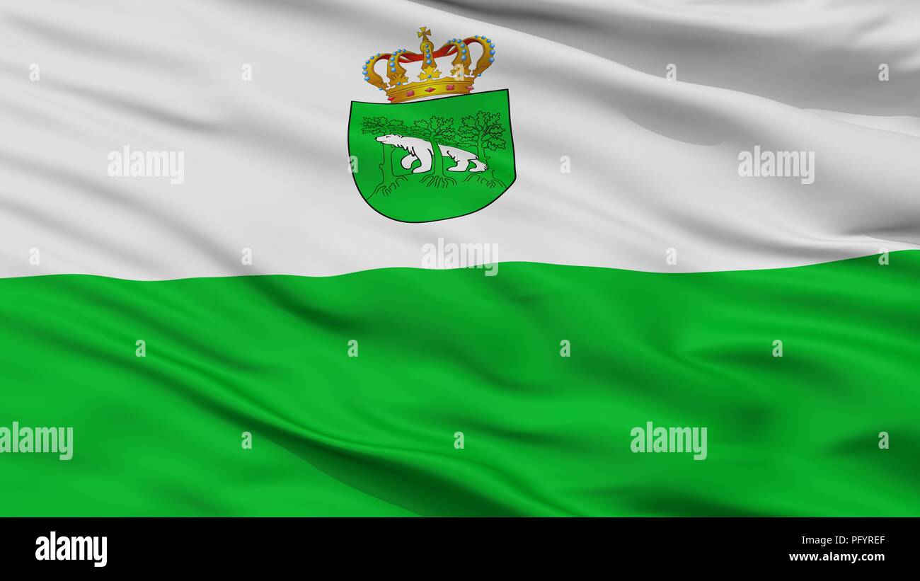 Chelm City Flag, Poland, Closeup View Stock Photo - Alamy