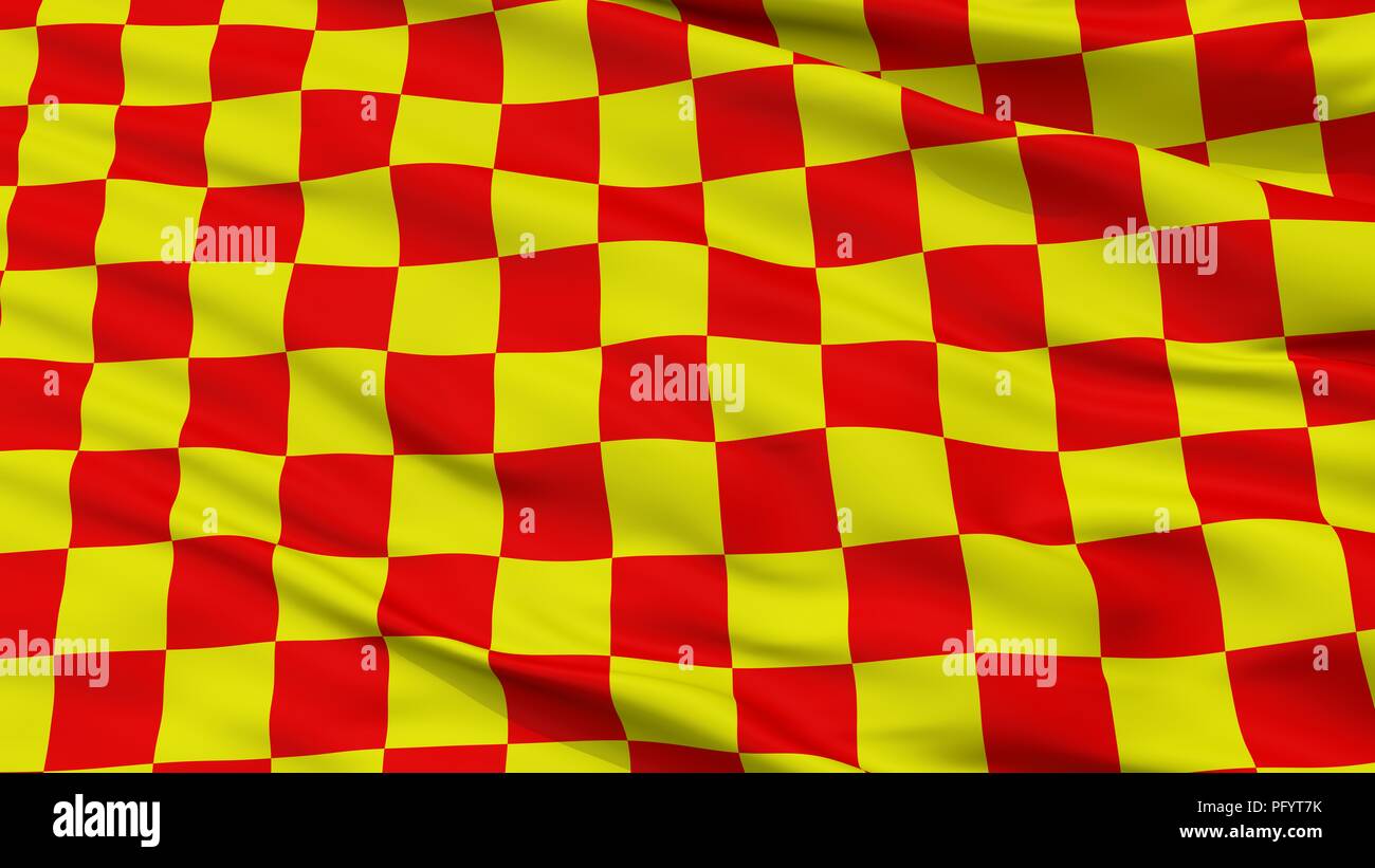 Lubin City Flag, Poland, Closeup View Stock Photo - Alamy